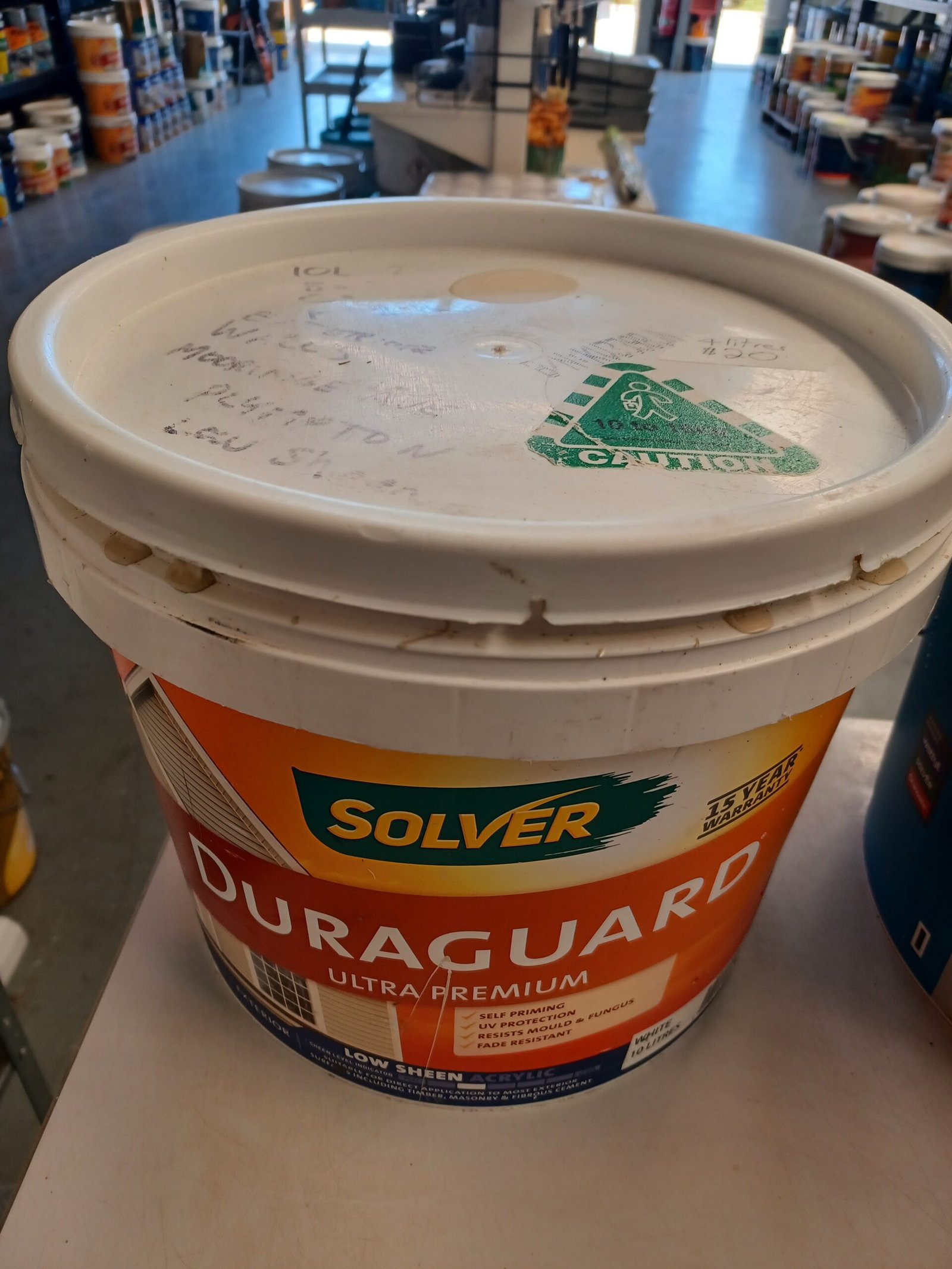 Solver Duraguard - Beige Low Sheen - 4 litres for $20 - Darryls ...