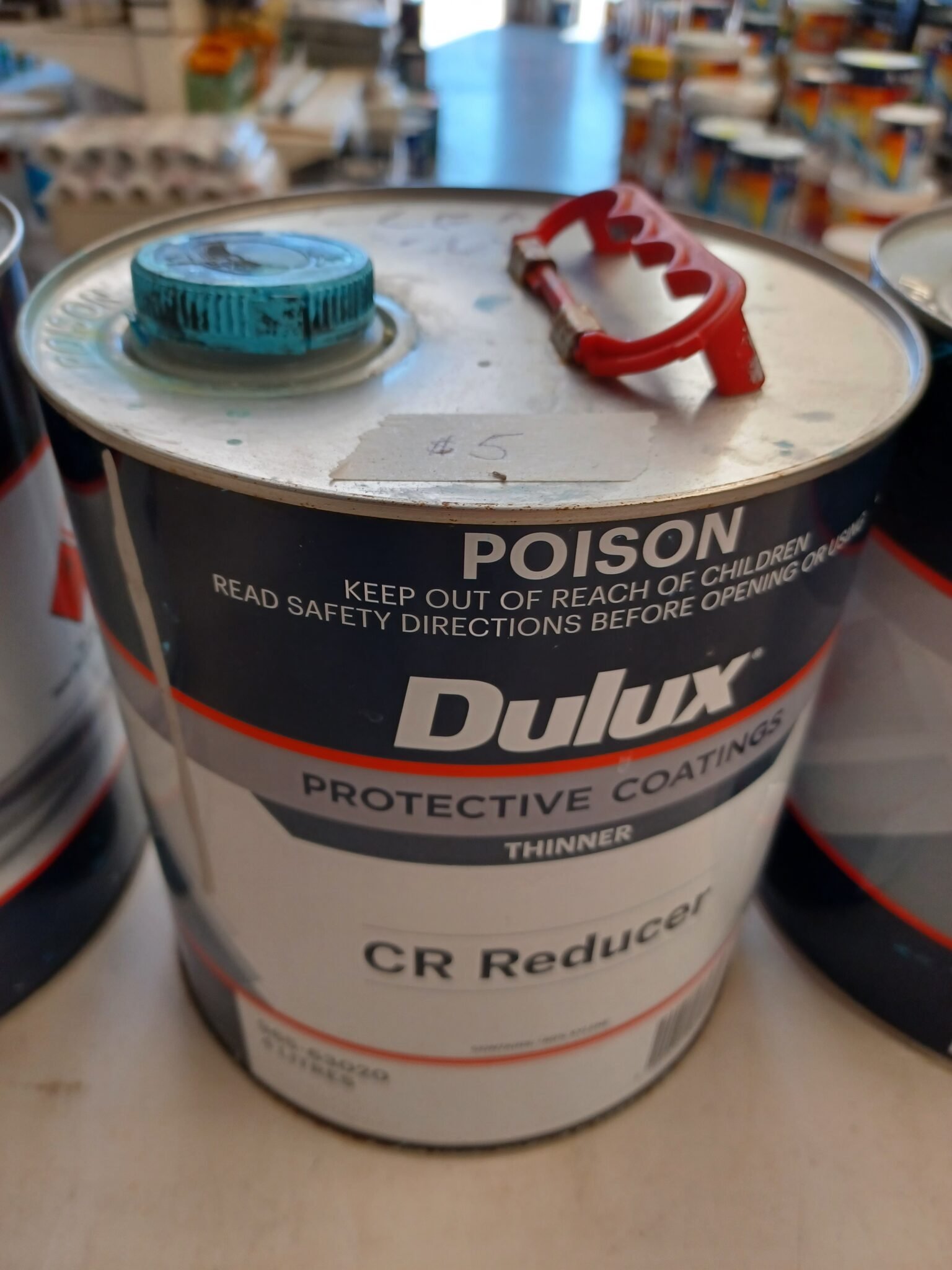 Dulux - CR Reducer Thinner - 1 litre for $5 - Darryls Discount Paints